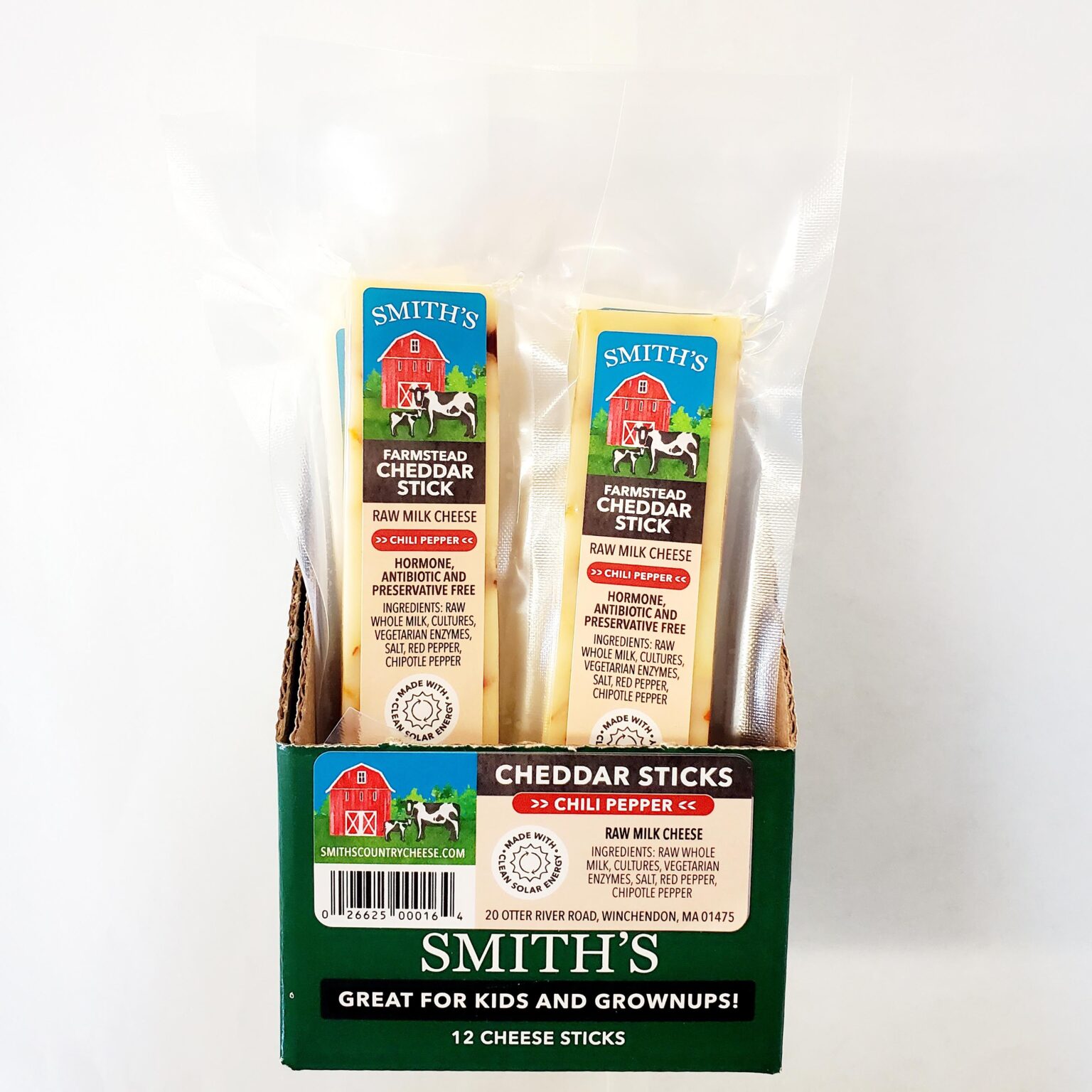Sage Cheddar - Smith's Country Cheese